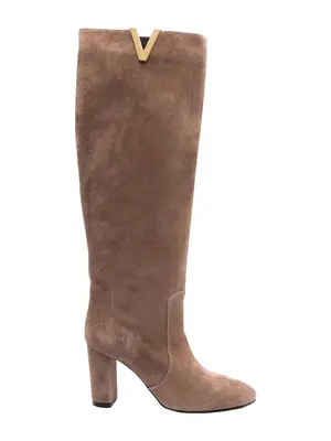 VIA ROMA 15 90mm Knee-high Boots - Brown