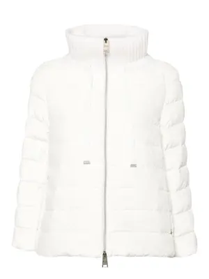 Herno Corduroy Puffer Jacket - White