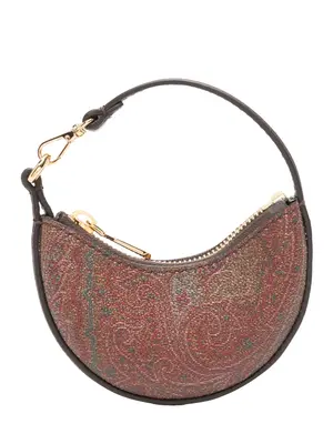 Etro Paisley-print Mini Bag - Brown