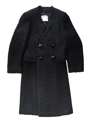 NAMACHEKO Hwicce Double-breasted Coat - Black