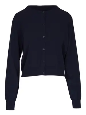 Carolina Herrera Fine-knit Cardigan - Blue