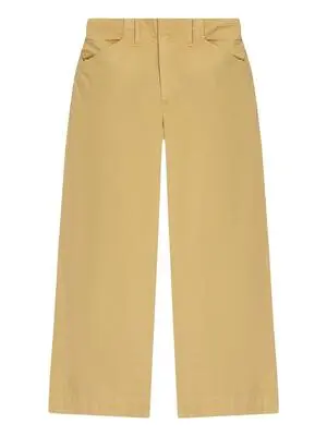 RAG & BONE Rag & Bone Cotton-Twill Cropped Trousers