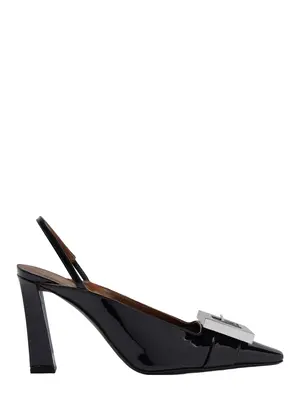 GIUSEPPE ZANOTTI 45mm Brendha Buckle Pumps - Black