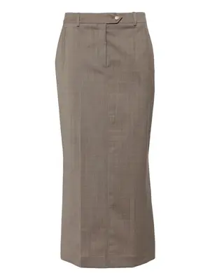 BOSS BOSS Tailored Virgin Wool Pencil Skirt