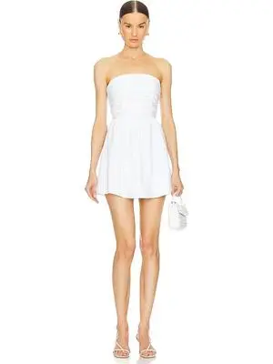 MORE TO COME Robin Mini Dress - White