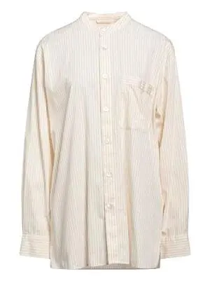 BIRKENSTOCK X TEKLA Organic Cotton Striped Shirt - Beige