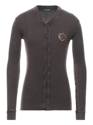 Dolce & Gabbana Knitted Cardigan - Brown