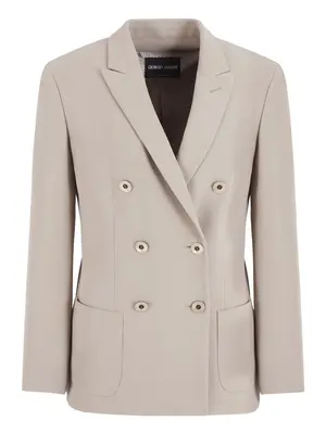 Giorgio Armani Double-breasted Blazer - Neutrals