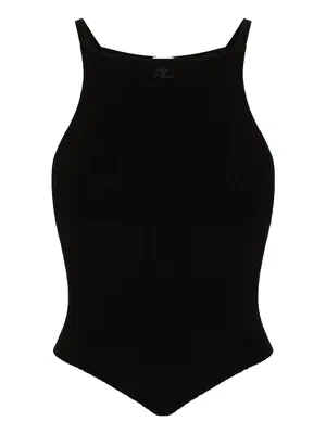 COURREGES Signature Top - Black