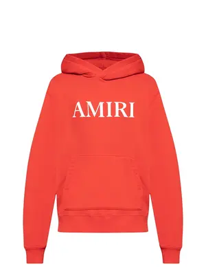Amiri Logo-print Hoodie - Red