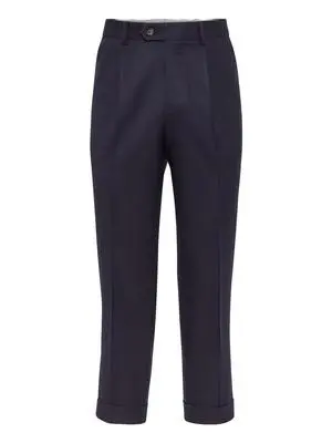 BRUNELLO CUCINELLI Brunello Cucinelli Cotton Tapered Trousers