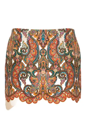 ZIMMERMANN ZIMMERMANN Ottie Scallop Mini Skirt