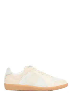 MAISON MARGIELA Replica Inside Out Leather Sneakers - Neutrals