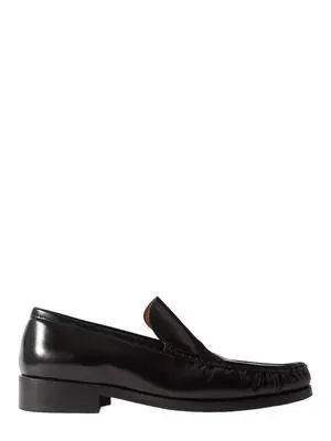 Acne Studios Leather Loafers - Black