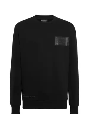 PLEIN SPORT Logo Print Sweatshirt - Black
