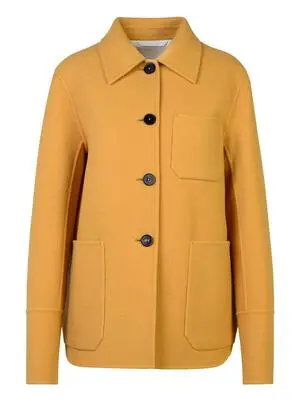 JIL SANDER Virgin Wool Jacket - Beige