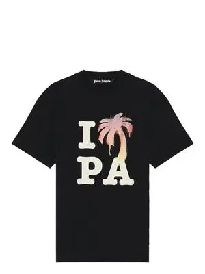 Palm Angels I Love Pa Tee /red - Black