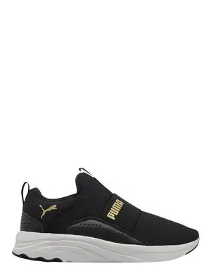 PUMA Softride Sophia Slip-On Black/team Gold