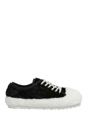 Marni Teddy Lace-up Sneakers - Black