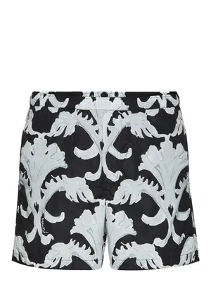 Valentino Garavani Metamorphos Wall Swim Shorts - Black