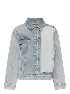 MAISON MARGIELA Distressed Denim Jacket - Blue