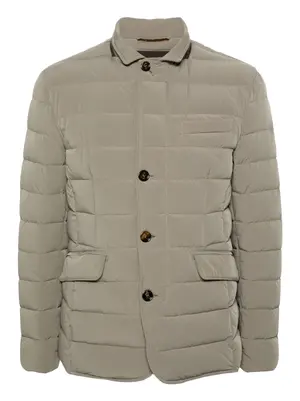 MOORER Zayn-kn Puffer Jacket - Grey