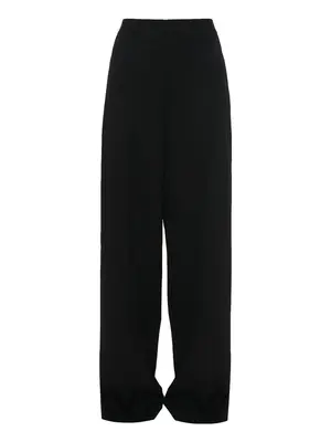 JW Anderson Mid-rise Straight-leg Trousers - Black