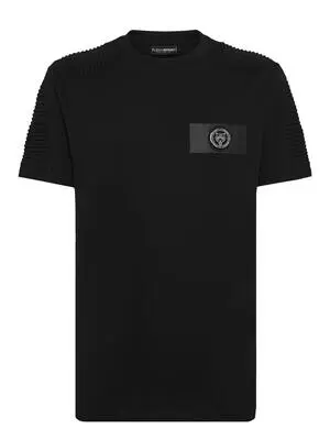 PLEIN SPORT Logo Patch T-shirt - Black