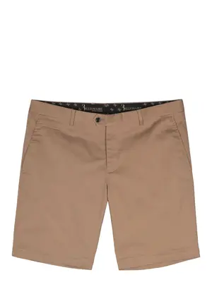 BILLIONAIRE Logo-embroidered Tailored Shorts - Brown