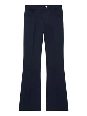 COURREGES Courrèges 70's Bootcut Trousers Blue