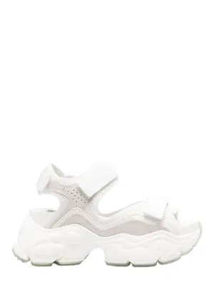 BUFFALO Binary 0 Chunky Sandals - White