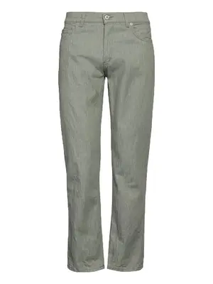 DONDUP Pants Size Cotton, Elastane - Green