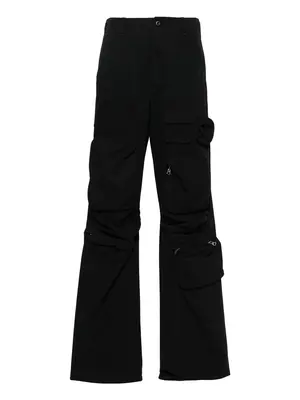 MAISON MARGIELA Cargo Straight Trousers - Black