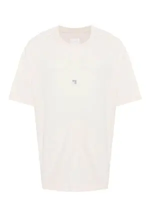 Givenchy 4g-detail Cotton T-shirt - Neutrals