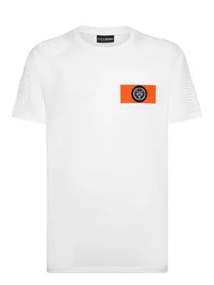 PLEIN SPORT Logo Patch T-shirt - White