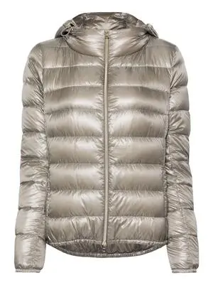 Herno Padded Hooded Jacket - Grey