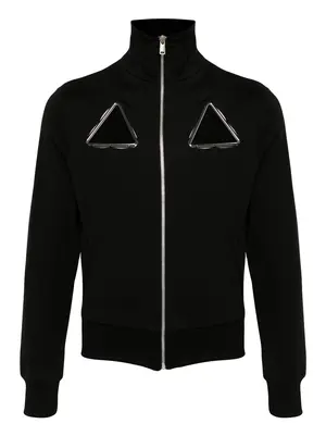 Coperni Triangle Cut-out Track Jacket - Black
