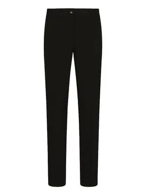 Dolce & Gabbana Wool Tailored Pants - Black