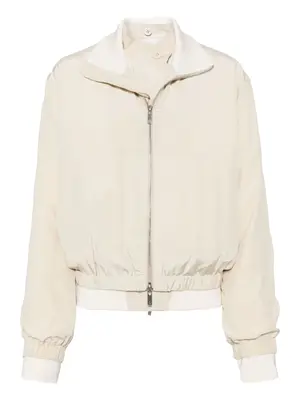 HELMUT LANG Helmut Lang Panelled Reversible Bomber Jacket