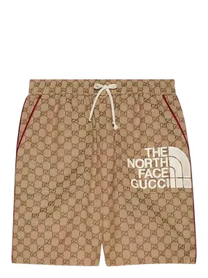 Gucci X The North Face Shorts - Tan