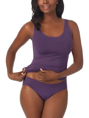 Le Mystère Le Mystere Seamless Tank Top Dark Plum