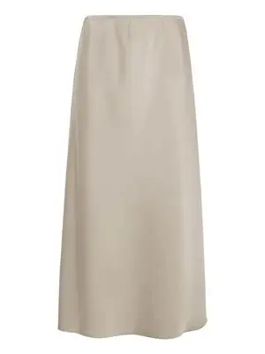 Max & Co. Satin Midi Skirt - Green