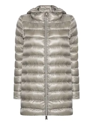 Herno Hooded Puffer Coat - Grey