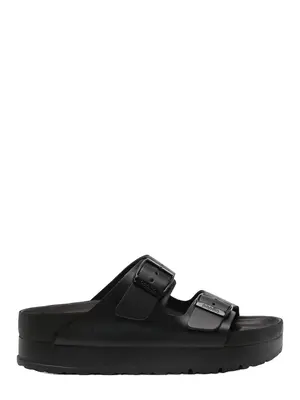 BIRKENSTOCK Arizona Pap 35mm Platform Sandals - Black