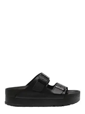 BIRKENSTOCK Arizona Papillio Leather Sandals - Black