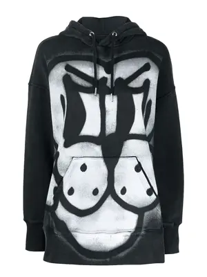 Givenchy Chito Dog Print Hoodie - Black