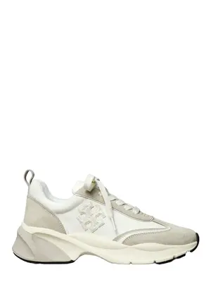 Tory Burch Good Luck Panelled Sneakers - White