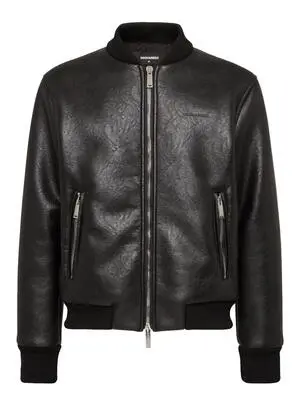 DSQUARED2 DSQUARED2 Logo-embossed Bomber Jacket