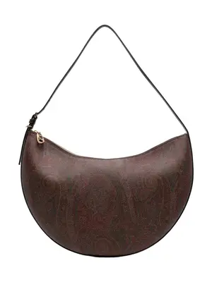 Etro Large Essential Shoulder Bag - Brown
