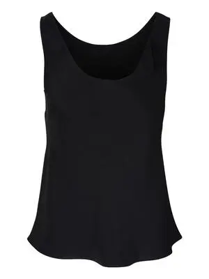 PETER COHEN Peter Cohen Scoop-Neck Silk Tank Top